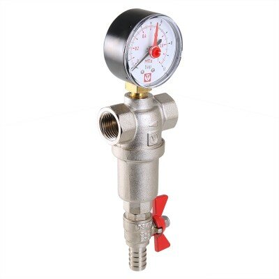 VALTEC Фильтр промывной 1/2, каскадный /500 и 100/ VT.390. N.04