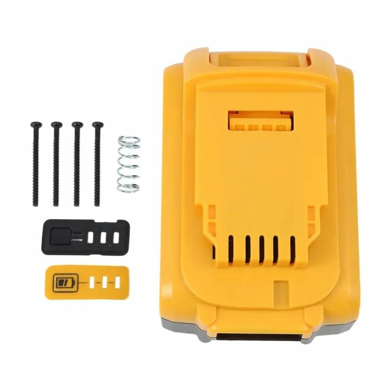 Электроинструмент пластиковый корпус с лентой 10 жил DCB200 подходит для литиевых аккумуляторов DeWalt 18V 20V (закупка по фото)