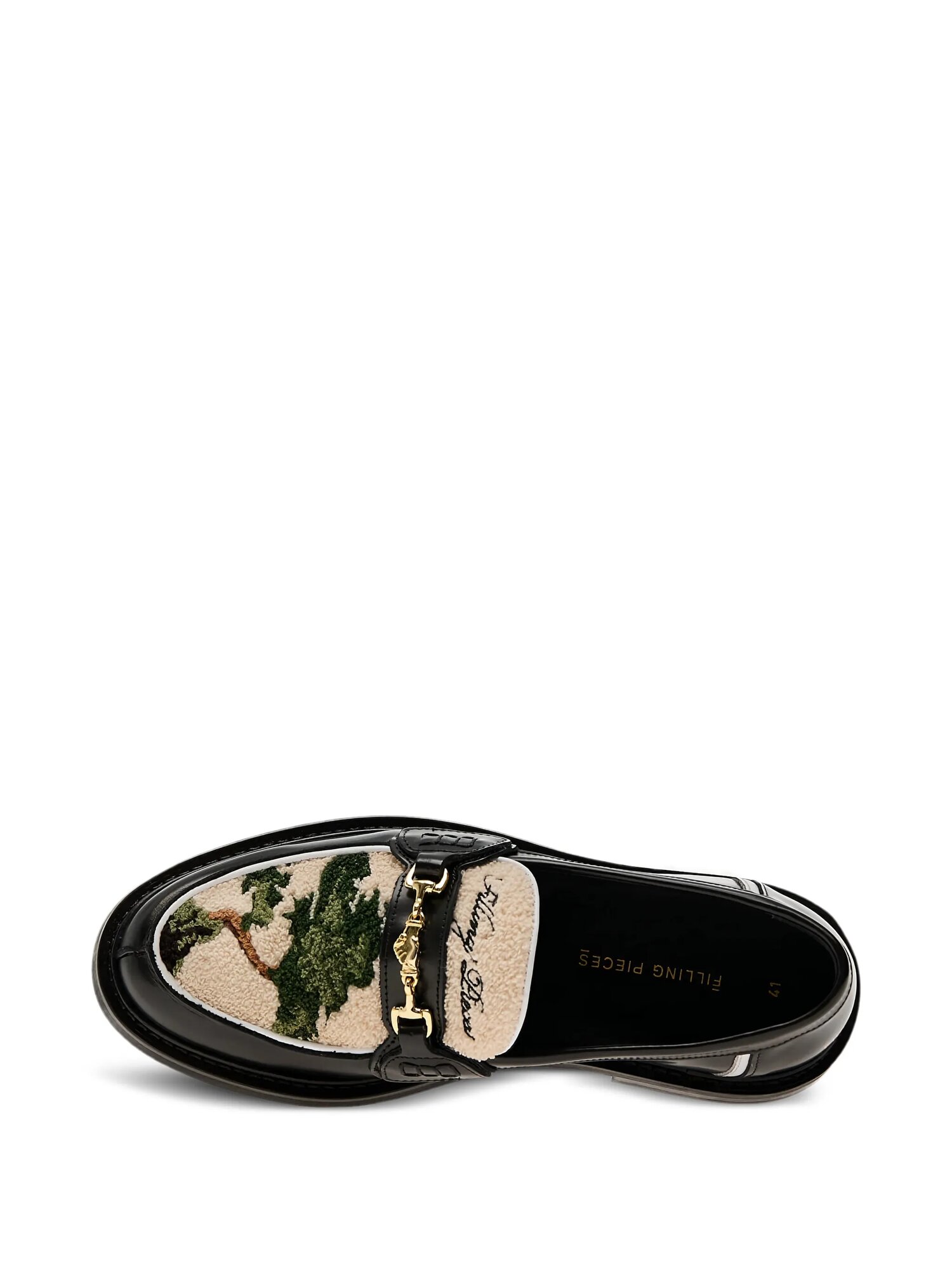 Лоферы Filling Pieces Bonsai, размер 6, black/black — фото 1