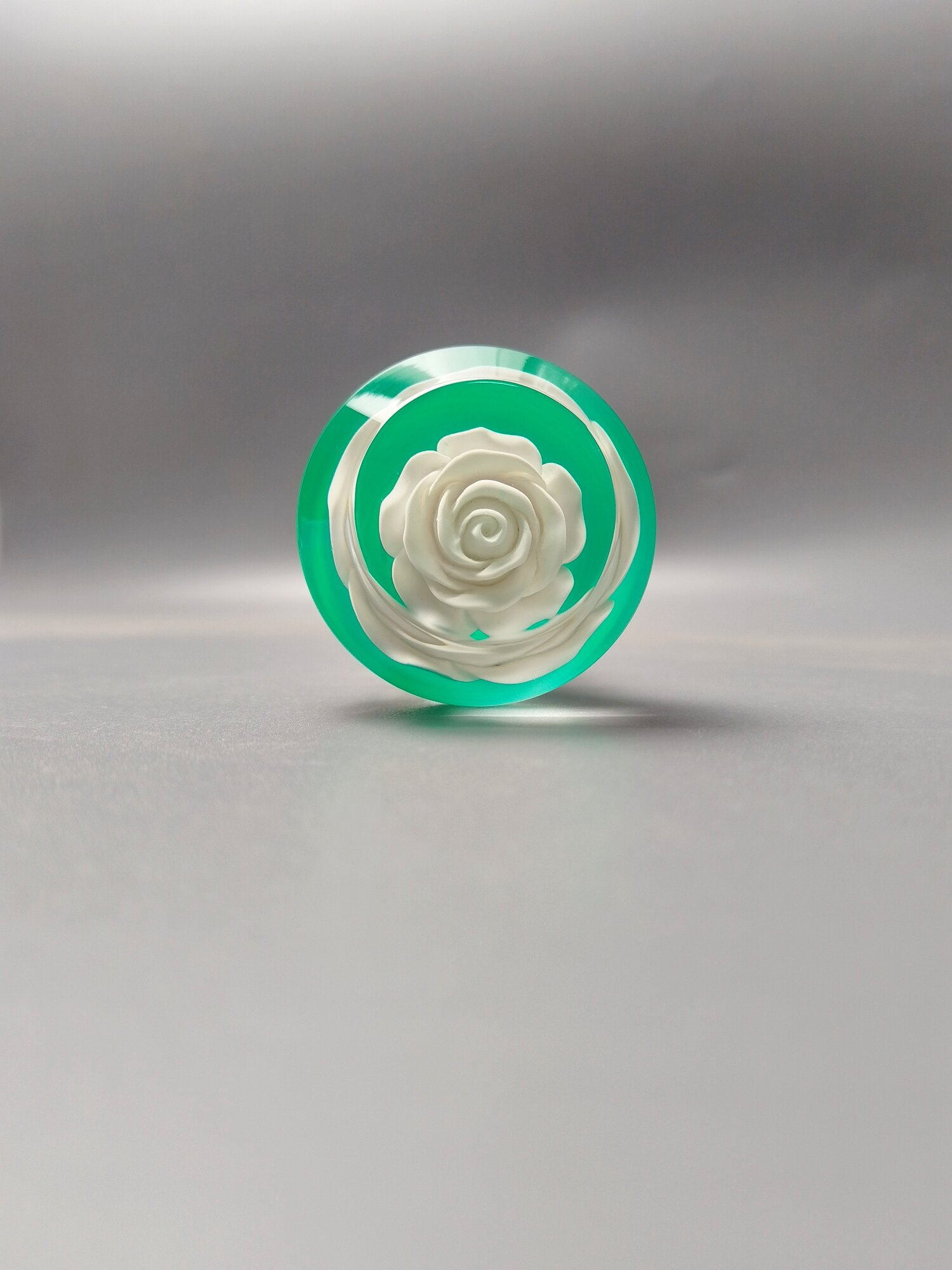 Ручка КПП роза на классику