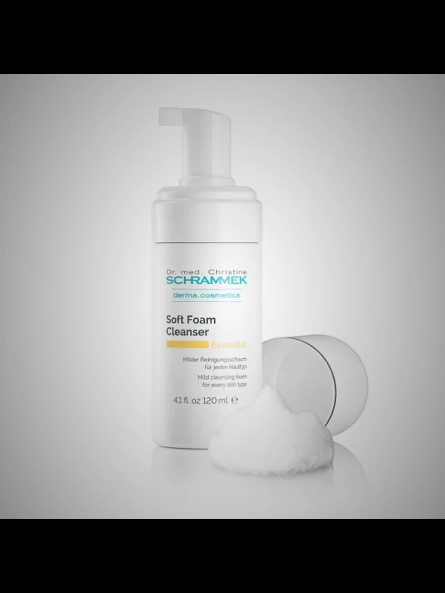 Dr.SCHRAMMEK Soft Foam Cleanser, Очищающая пенка для всех типов кожи 120 мл
