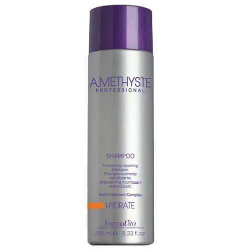 Шампунь для сухих и поврежденных волос Amethyste Hydrate Shampoo FarmaVita (250 ml)