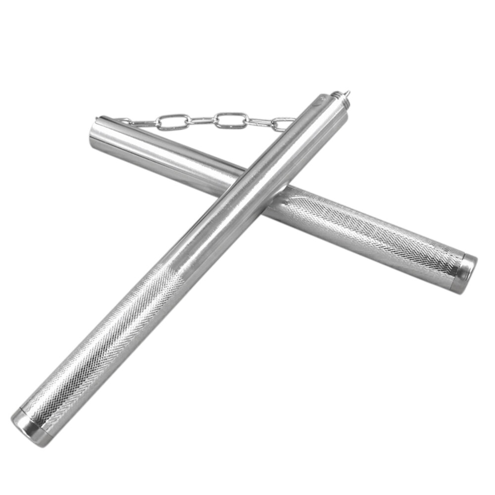 Нунчаки для детей и подростков, инструмент для тренировки боевых искусств, упражнений и фитнеса, 5 стилей, стальной и пенопластовый материал (стили 1-4), нержавеющая сталь (стиль 5), 1 шт, длина стержня 27.5-28 см, длина цепи 17-20 см, диаметр 2.5-3.3