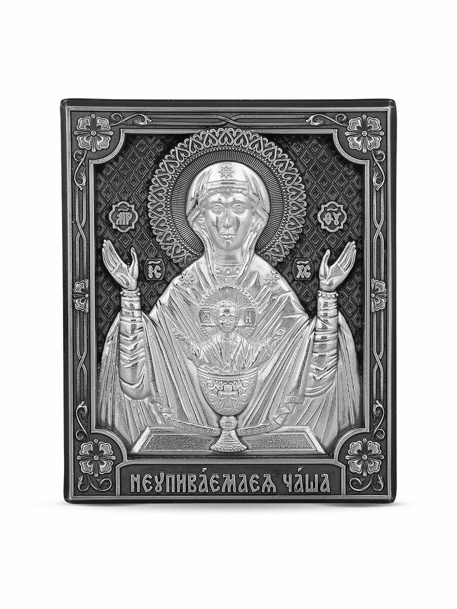 Икона Божией Матери "Неупиваемая чаша" на липком слое