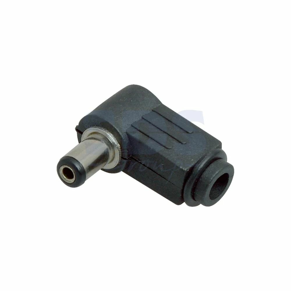 Разъем питания dc REXANT штекер 2,1x5,5мм угловой 50 шт 14-0312