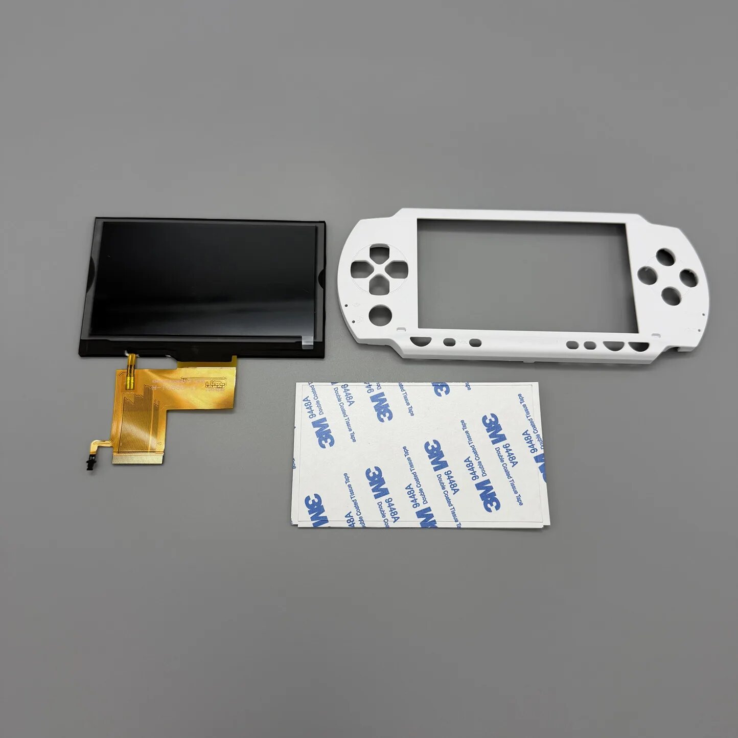 IPS экран для Sony PSP1000 with white cover