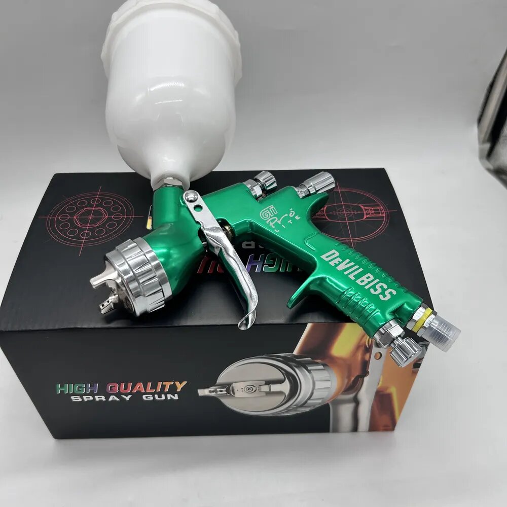 Краскопульт пневматический DEVILBISS GTI PRO LITE ТЕ110 и сопло 1.3 мм
