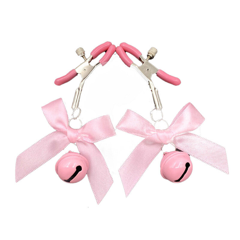 Бант колокольчик зажим для груди женщины Мими зажим Инь зажим пара флирт носить секс для взрослых альтернативная
