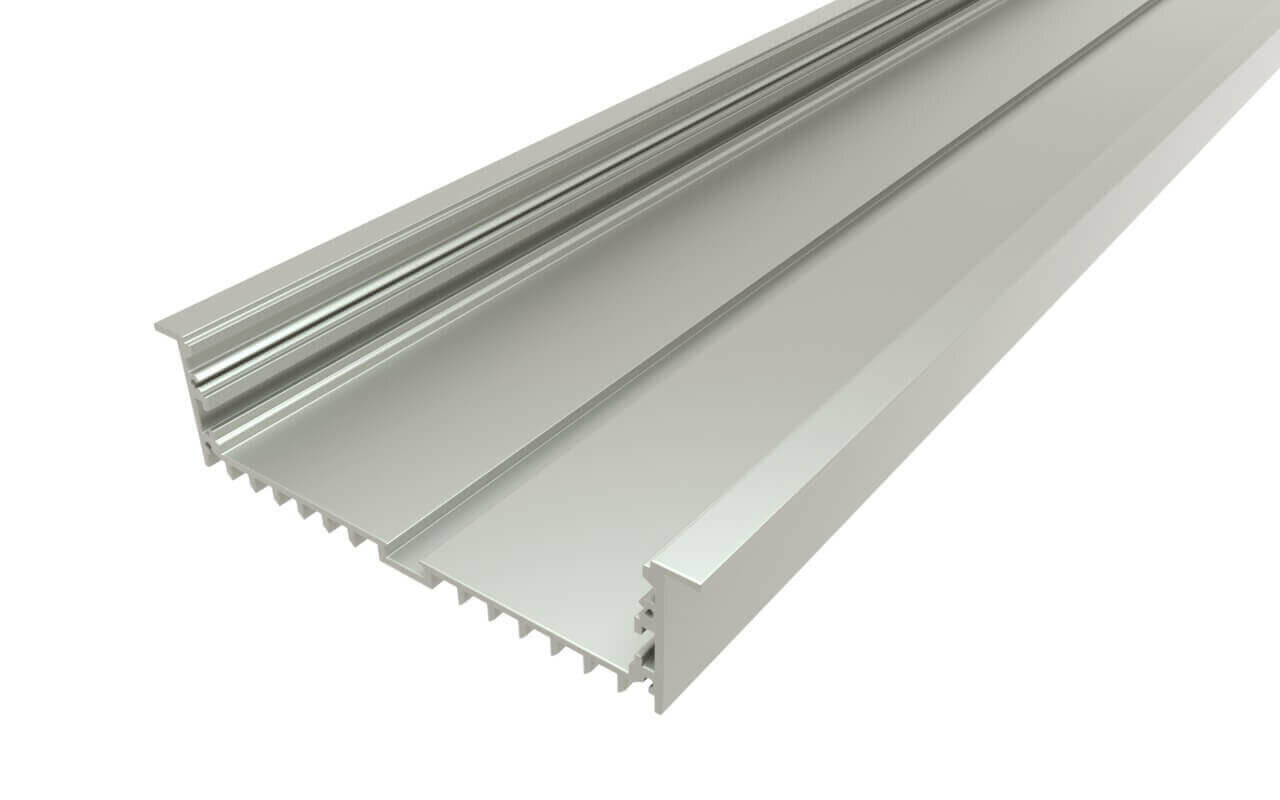 Лампы светодиодные ShopLEDs Профиль врезной алюминиевый LC-SLV-32134-2 Anod, 2м
