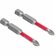 Бита (2 шт; PZ1; 50 мм; 1/4) Quadro Torsion 420150-2