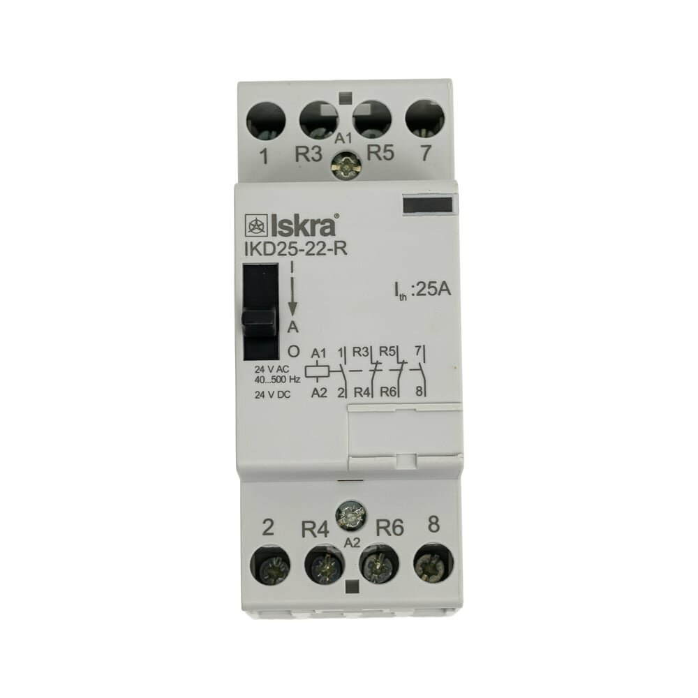 Модульный контактор iskra IKD25-22-R/24V