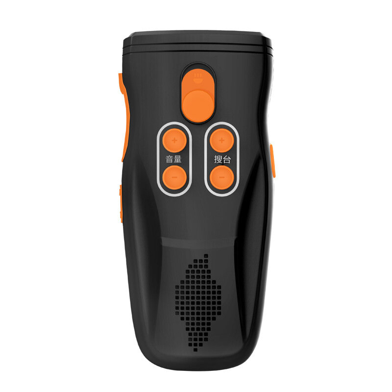 Ручная самогенерирующая фонарика с сильным светом, большой прожектор, перезаряжаемый радиоприемник, портативный поисковый фонарь для кемпинга на открытом воздухе от производителя