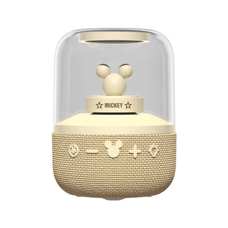 Умная Bluetooth-колонка Disney AI Xiaodu S6 с цветным световым эффектом, беспроводное подключение, поддержка TF-карты, настольная, для общежития, высокий внешний вид