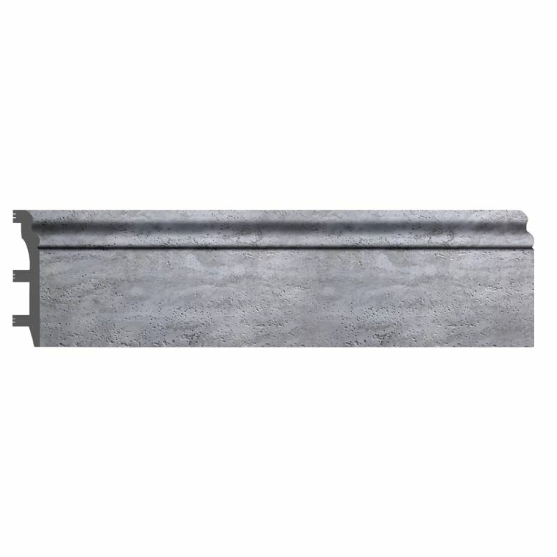 Плинтус Напольный для Ремонта Decomaster D232-1619ДМ В100хШ22х2400 мм / Декомастер.