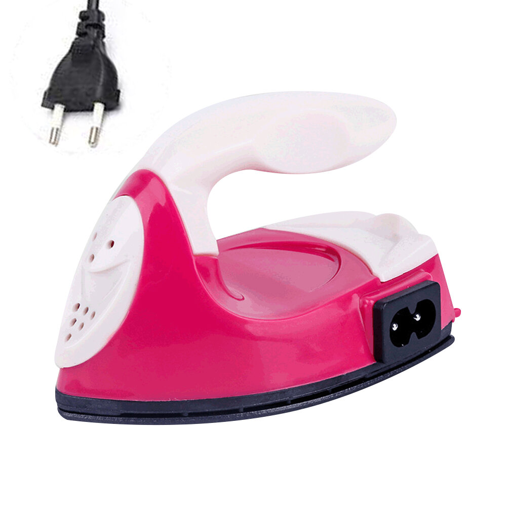 Мини утюг портативный для ручного изготовления бусин с фузой, искусств, DIY, небольшой утюг быстронагревающийся для дома и путешествий, утюг с постоянным нагревом 180℃, материал ABS, вилка EU Plug или USA plug (по выбору), размер упаковки 110*80*70мм,