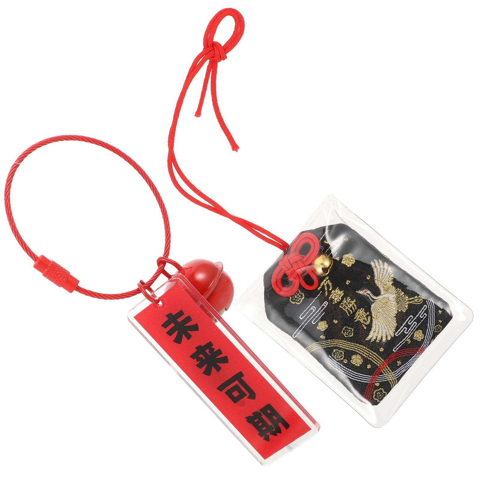 Талисман Омамори Для Защиты И Удачи, Ткань, 6.5x5См, 1Набор