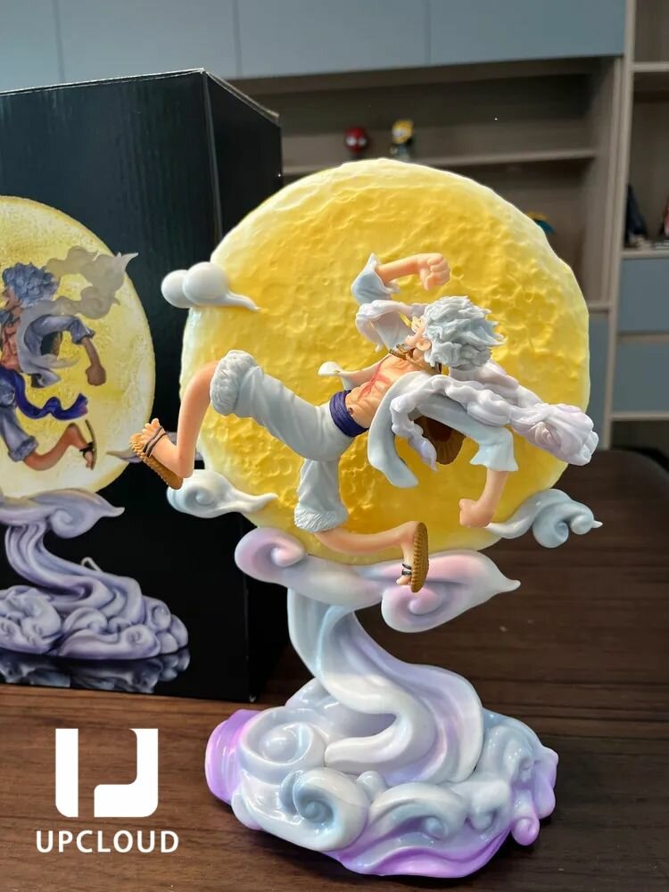 One piece фигурка луффи 28CM/ ван пис фигурка/UPCLOUD-Ника Луффи Бог Солнца