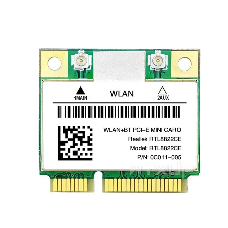 O021J RTL8822CE 1200 Мбит/с 2,4G/5Ghz 802.11AC WiFi Card Network Mini PCIe Bluetooth 5,0 Поддержка ноутбука/ПК Windows 10/11