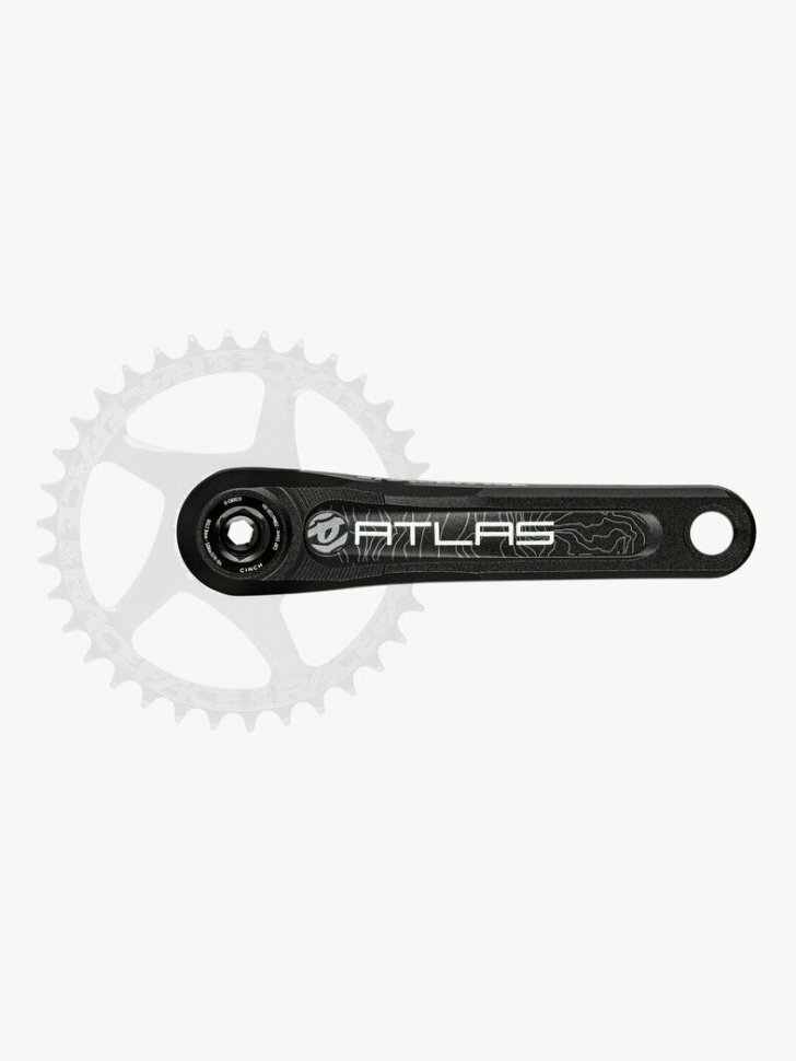 Шатуны Race Face Atlas 165 Black ось 30мм (CK16AA165BLK)