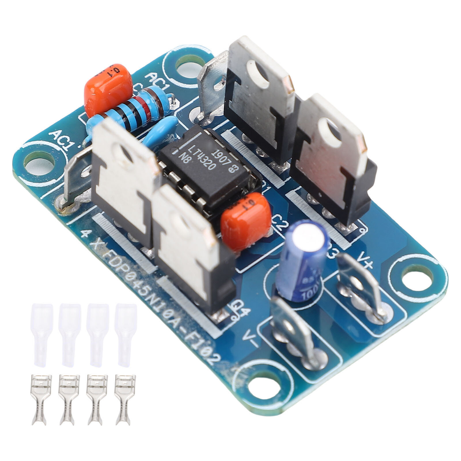 Модуль диодного выпрямительного моста, высокоэффективный однотактный усилитель мощности класса А переменного тока 7-40 В, подходит для усилителя JLH 1969.