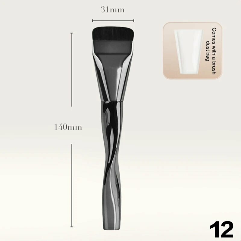 Кисть для тонального крема, Handle Color: 12