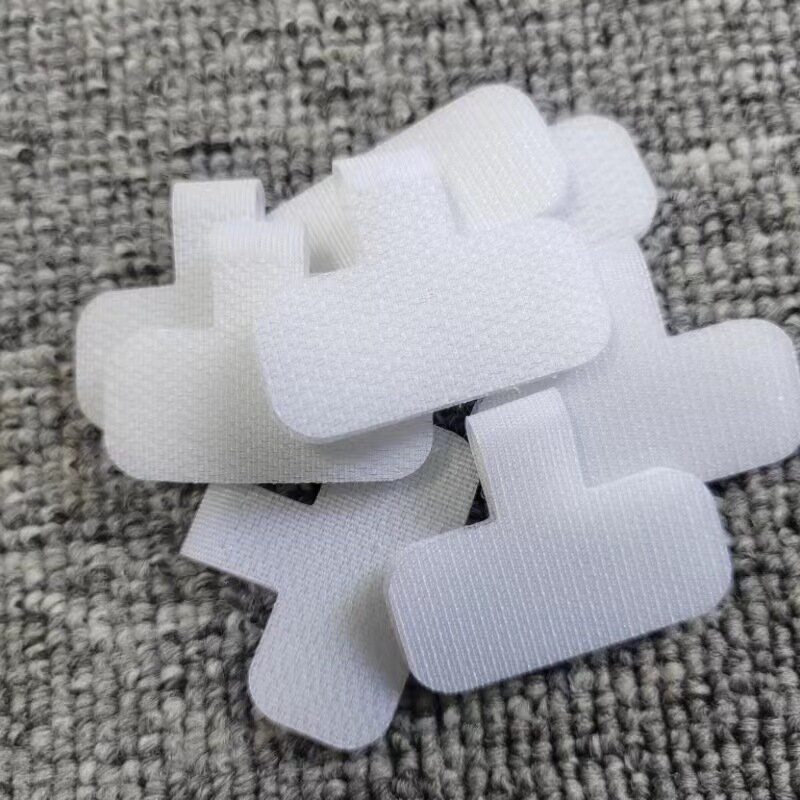 Этикетки для хранения кабелей, магическая лента, самоклеящиеся маркеры для классификации проводов, цветные, записываемые нейлоновые ленты с крючками и петлями