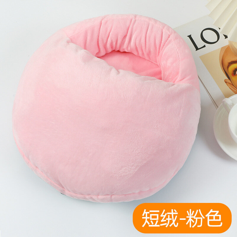 USB-грелка для ног, перезаряжаемая электрическая грелка с мультяшным дизайном, плюшевая грелка для ног на зиму