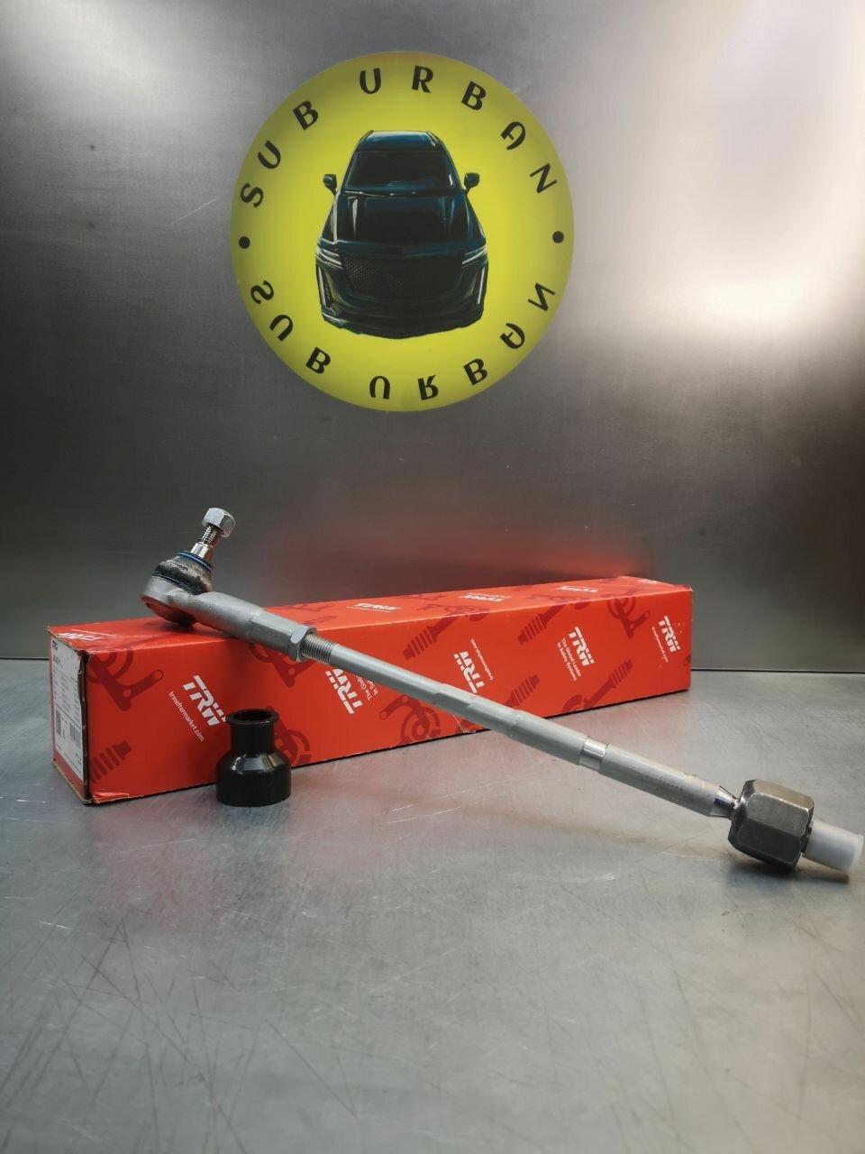 Тяга рулевая с наконечником левая Шкода Октавия, Ауди А3, Фольксваген Бора Гольф, TRW JRA511