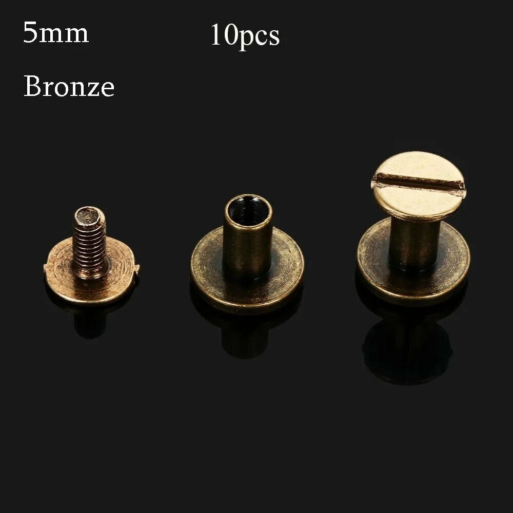 10 pcs 5/6.5/8mm Твердый гвоздь болт