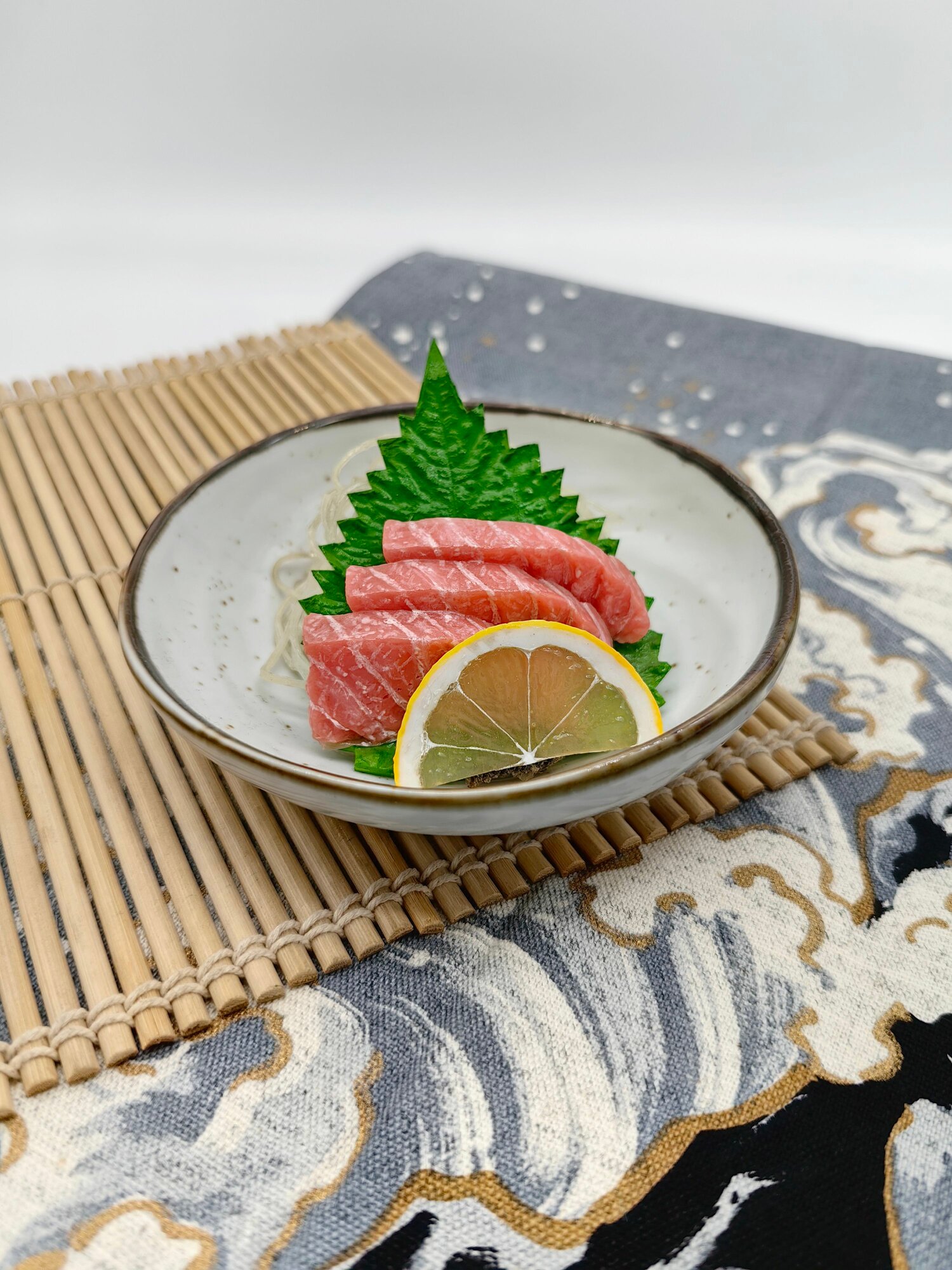 Тарелка из набора глубокая "Меланж: Глина и Крапинки" Япония керамика, диаметр 15 см.