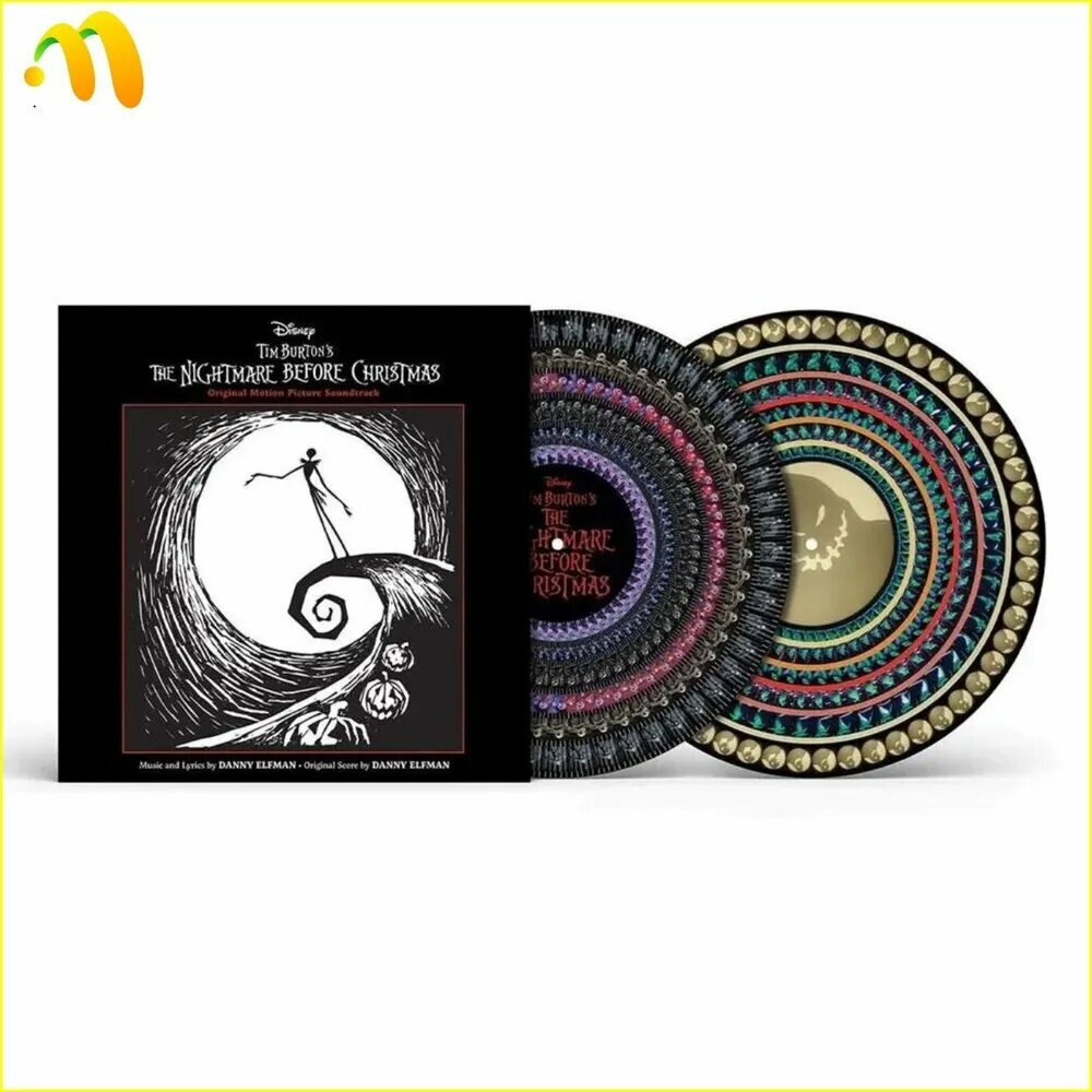 Эксклюзивный двойной альбом Danny Elfman к фильму Тима Бёртона представлен на виниловых пластинках