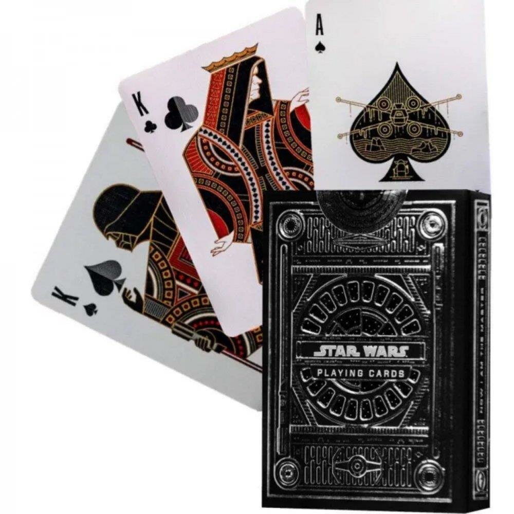 Карты "Theory11 Star Wars Playing Cards - Silver Special Edition - the Dark Side" 61981 Theory11