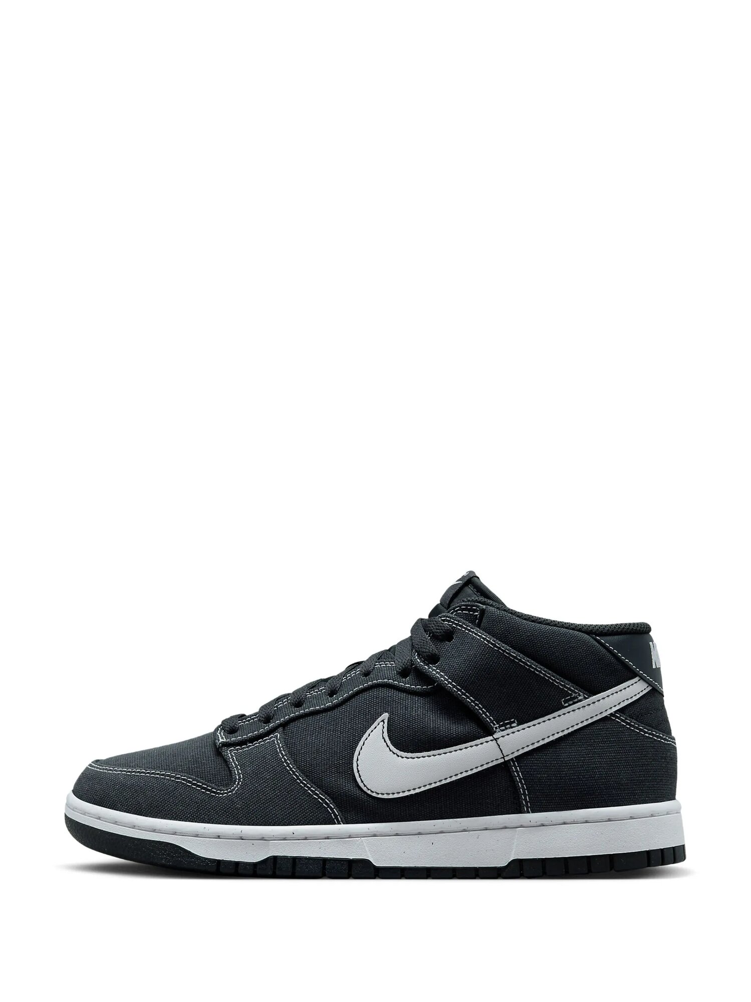 Кроссовки NIKE Dunk Mid Off Noir, размер 6.5 US, черный — фото 1