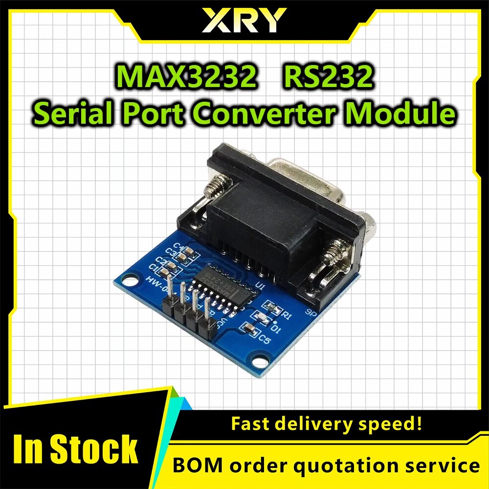Модуль MAX3232 RS232 в TTL, MINI, 1PCS — фото 1