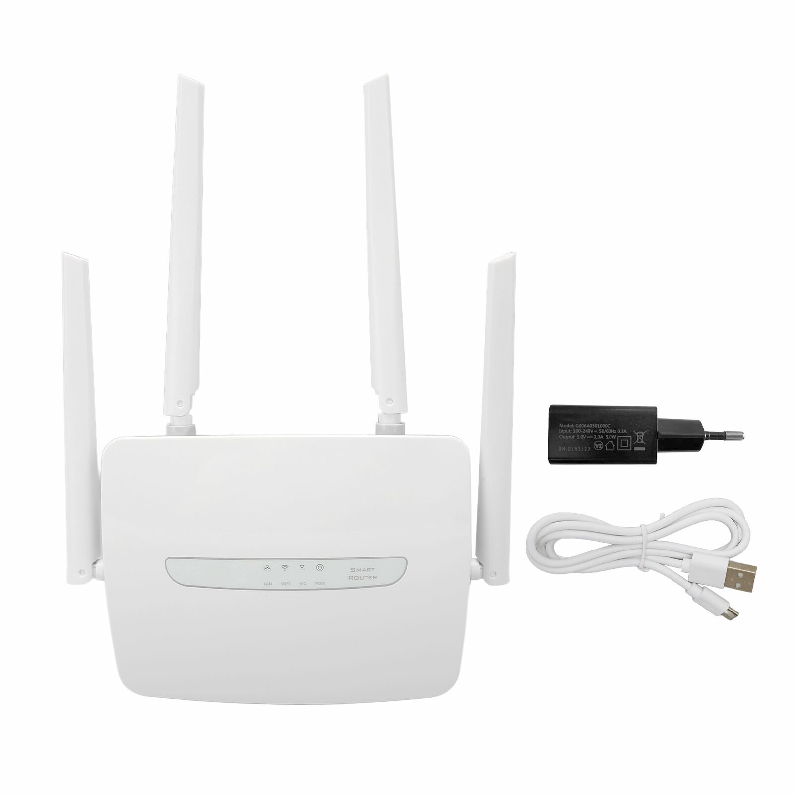 4G LTE CPE Wi-Fi маршрутизатор, 150 Мбит/с, 32 пользователя, ЕС