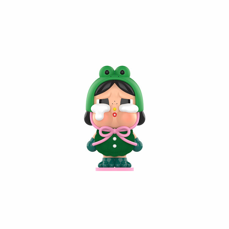 Коллекционная игрушка унисекс POP MART CRYBABY Tear Factory, Confirmed-Crying Frog (Open)