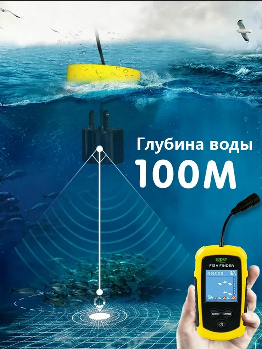 Датчик для эхолота Lucky — фото 1