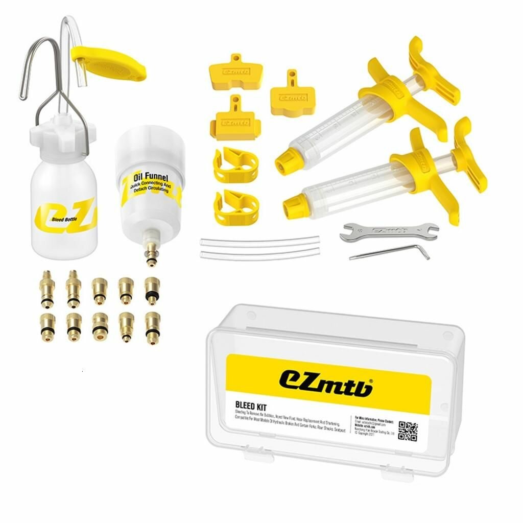 Универсальный набор для прокачки гидравлических тормозов горного велосипеда, Стиль B