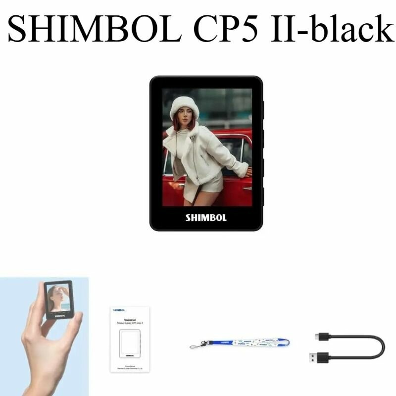 Девайс для селфи , SHIMBOL CP5 II mini2, Phone Selfie Monitor 2.4'/2,4 дюйма, Селфи-экран Full HD для iPhone / Android Selfie Vlog Прямая трансляция Селфи с задней камеры