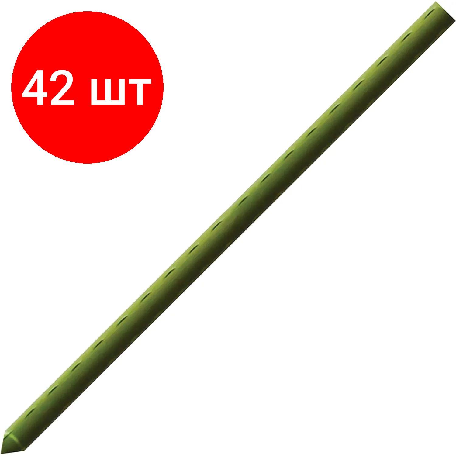 Комплект 42 штук, Опора металл в пластике h60см,466135