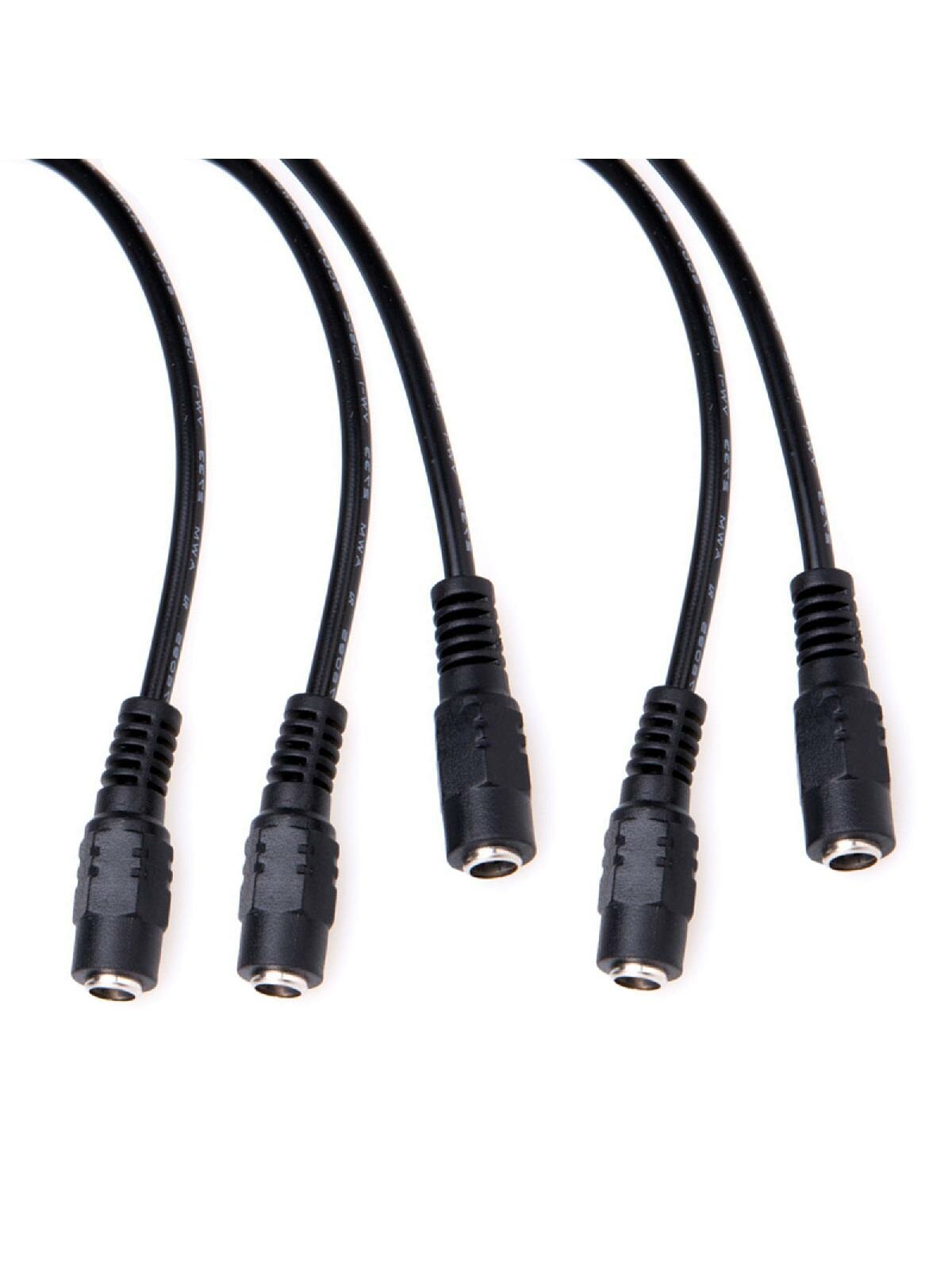 5шт DC5.5x2.1 мм, кабель питания для различных электронных устройств, провод питания