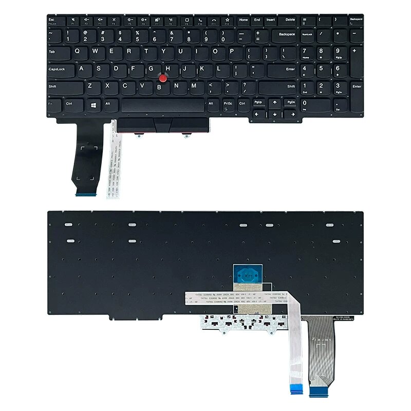 Подходит для Lenovo E14 R14 E15 T14 T15 L14 L15 T14S p14s клавиатура S3 GEN2 Нет_Клавиатура E15 без подсветки и стержня