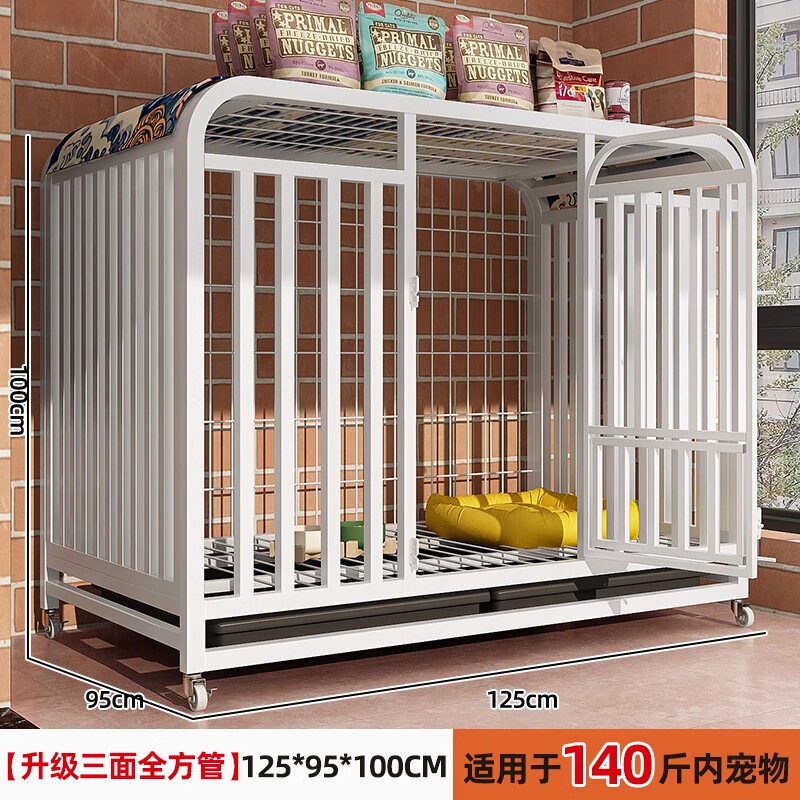 Домашняя клетка для собак, забор для домашних животных, клетка для кошек для крупных, средних и маленьких собак, кошачье гнездо, изоляция, очень большая, свободное пространство, интегрированный туалет