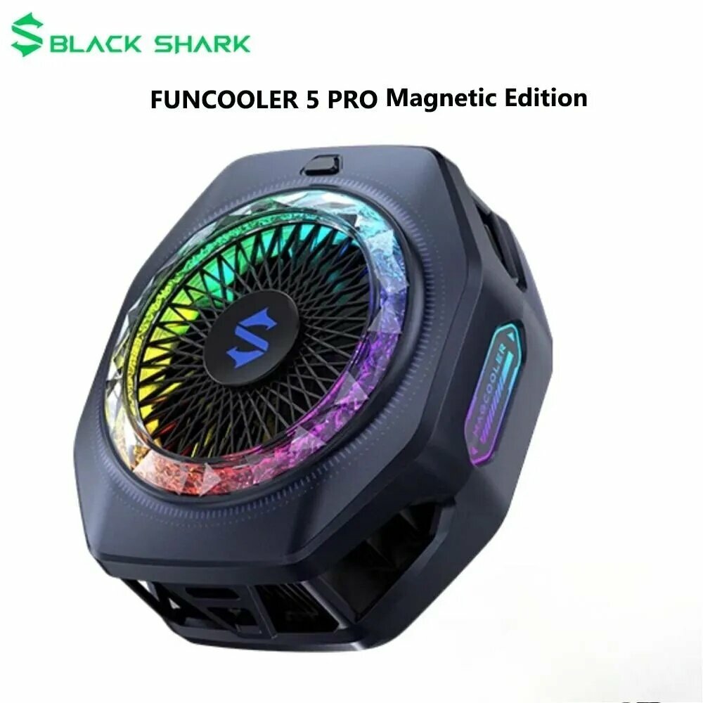 Black Shark FunCooler 5 pro MAGNETIC 5 Быстрый кулер для телефона iphone Nubia Redmagic