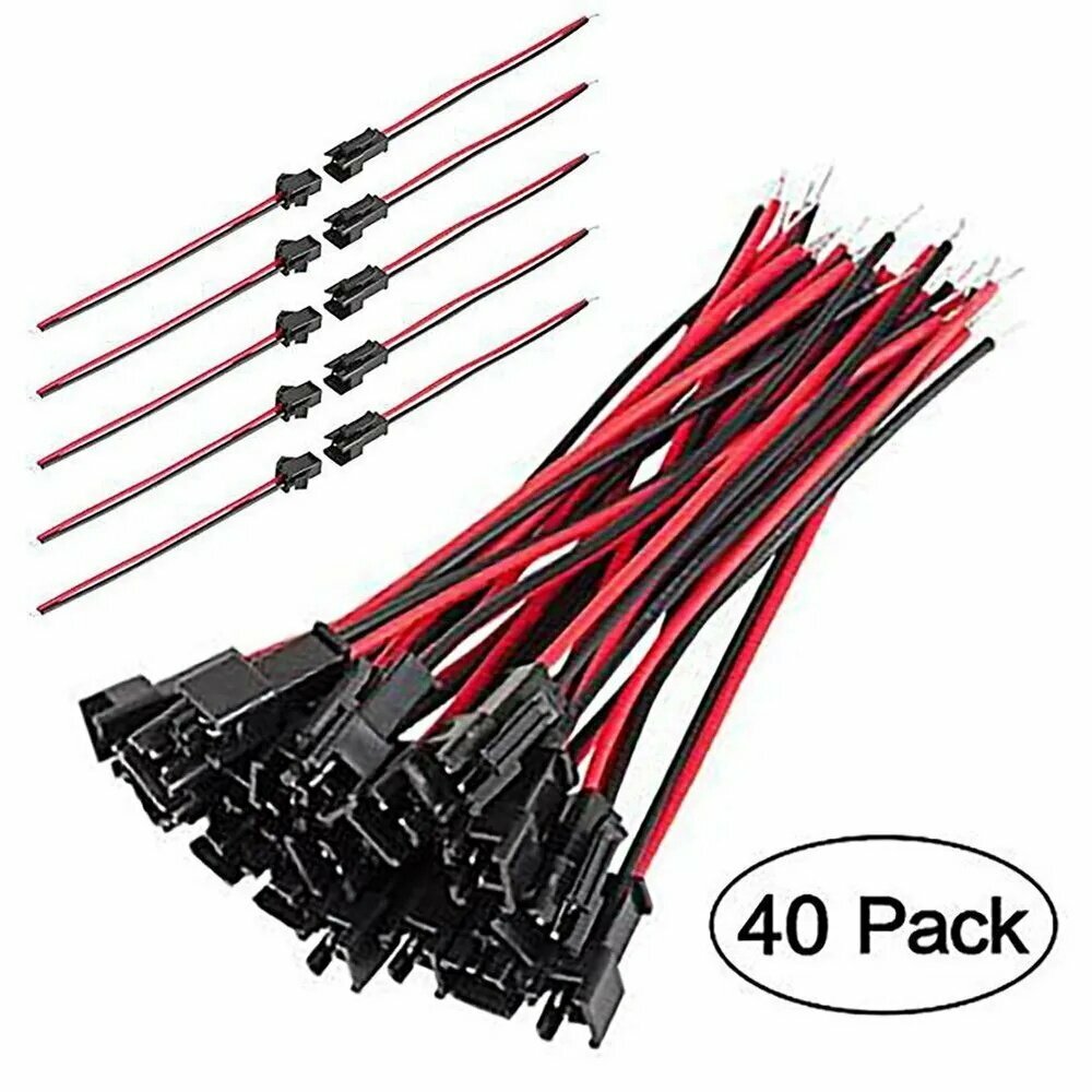 Для Разъема JST SM Vandesail SM 2Pin Мужской Женский Соединительный Провод Адаптер