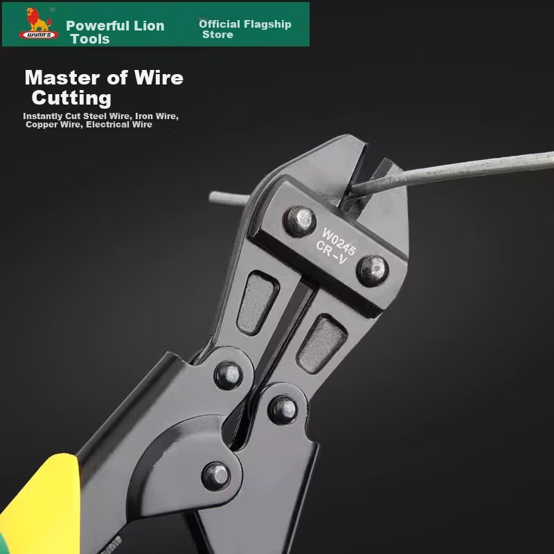 Vise-Grip Industrial Grade Wire Cutter Pliers Wire Cutting Shears Iron Wire Cutting Shears Labor-saving Powerful Cutting 8-inch W0243