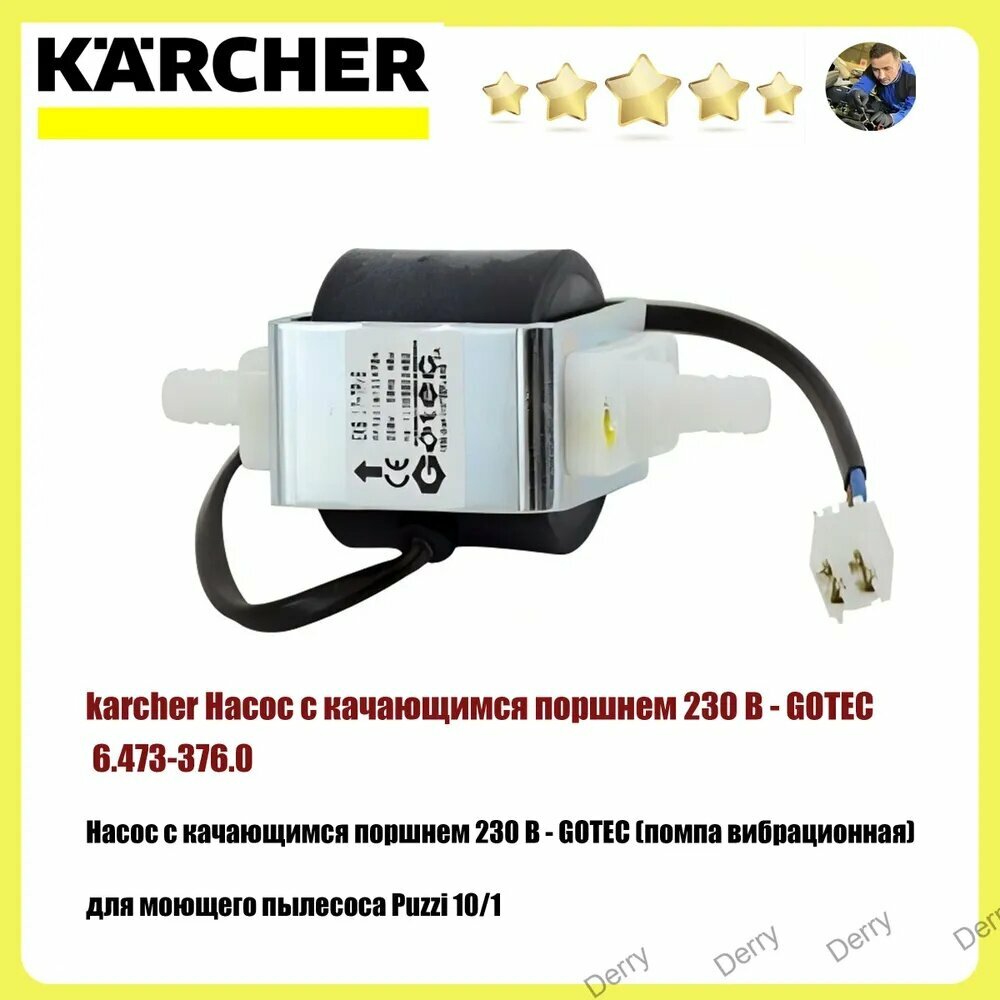 Karcher Насос с качающимся поршнем 230 В - GOTEC 6.473-376.0
