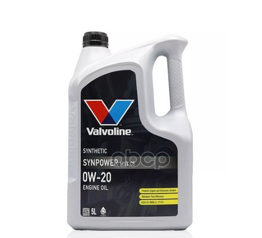 Valvoline Масло моторное VALVOLINE SYNPOWER MST C5 0W-20 5л На складе
