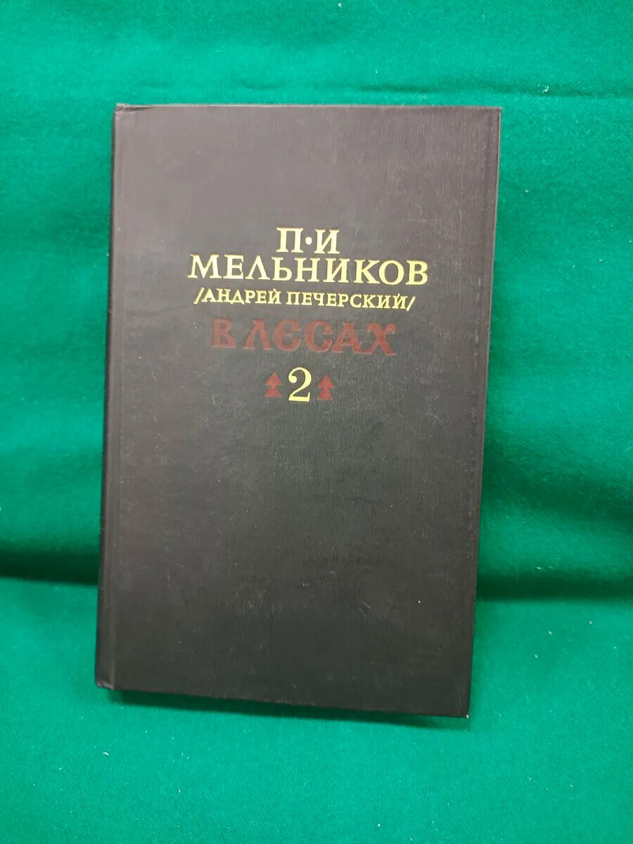 Книга П. И. Мельников В лесах. В двух книгах книга 2(1676)
