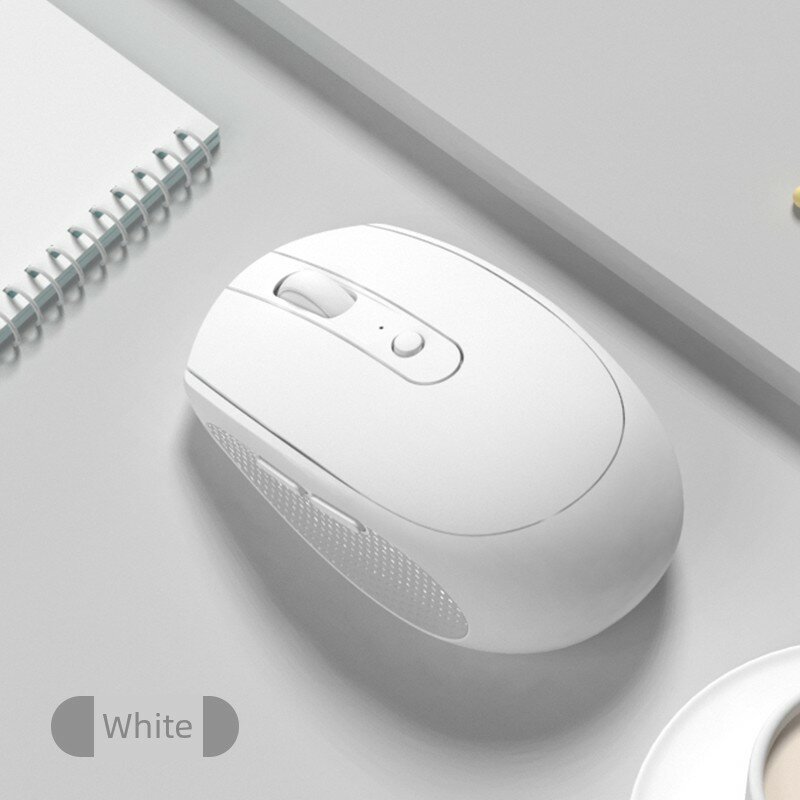 Подходит для беспроводной мыши Huawei MateBook14/D14/D15/D16/16s, ноутбука, бесшумных девочек Ледяной белый —